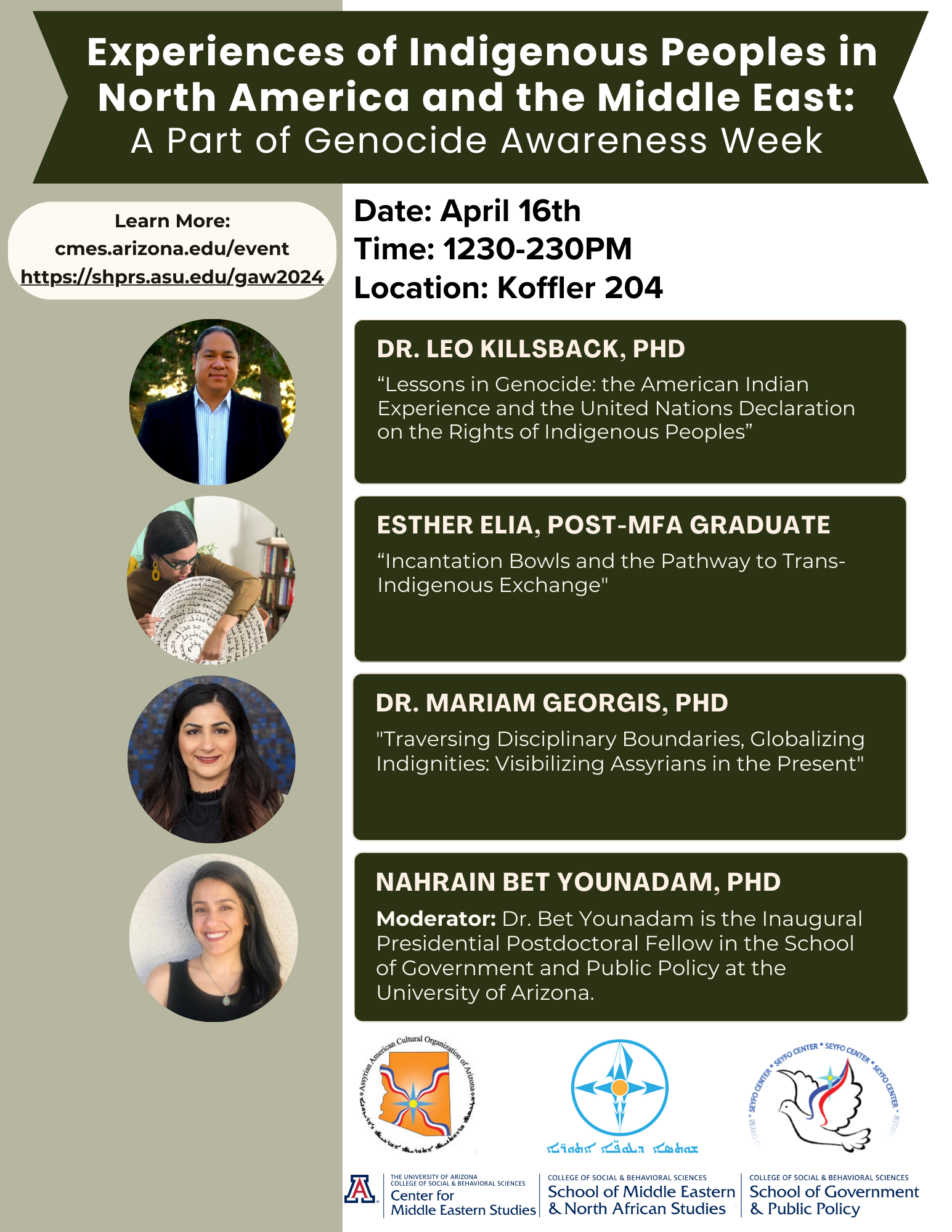 Experiences of Indigenous Peoples in North America and the Middle East ...